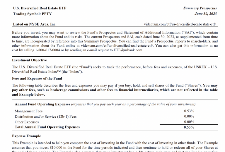 Fund Fact Sheets & Prospectuses - Vident